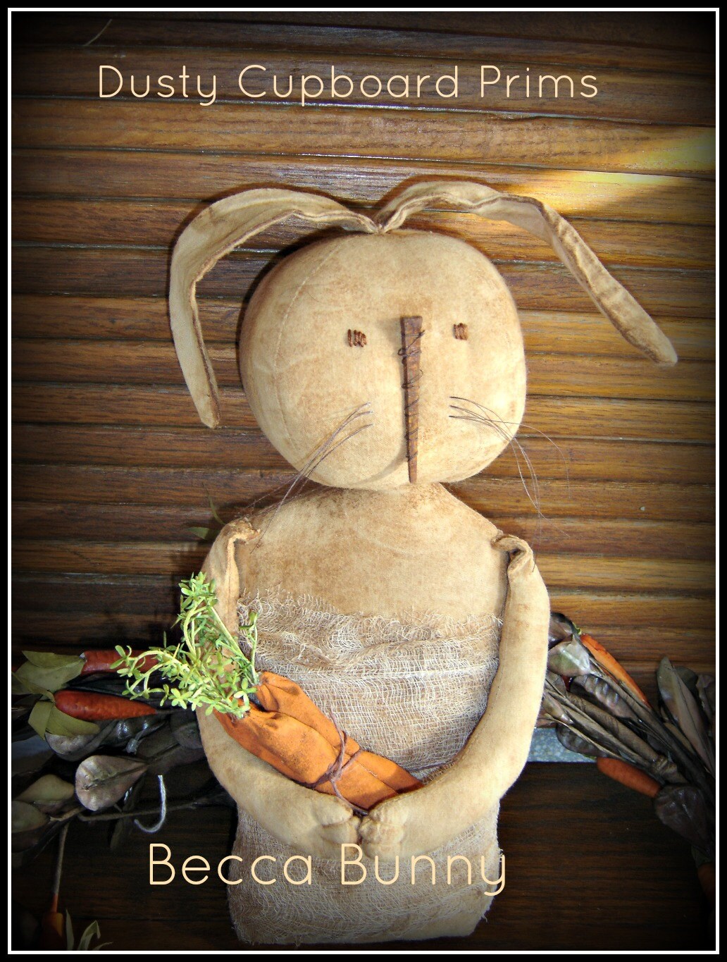 Becca Bunny 12" Stump Doll Epattern - Etsy