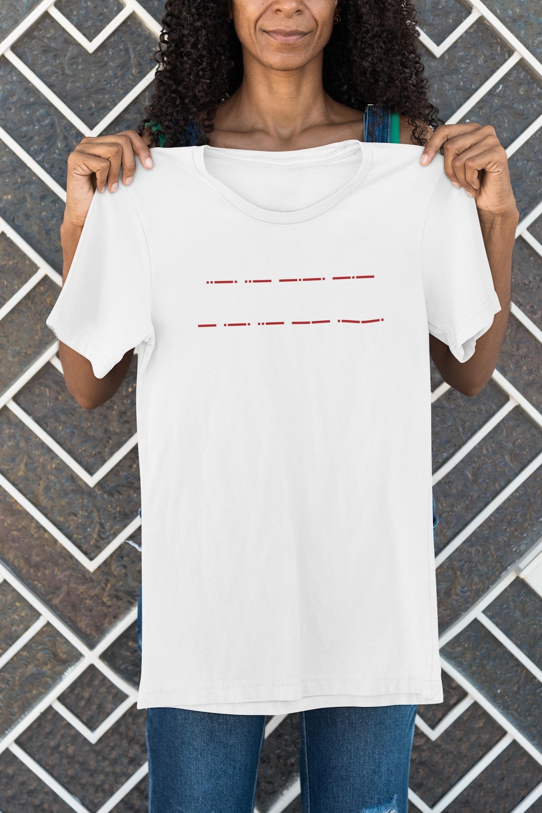 Morse Code Political Activist T-shirt | Morse Message Tee - Etsy