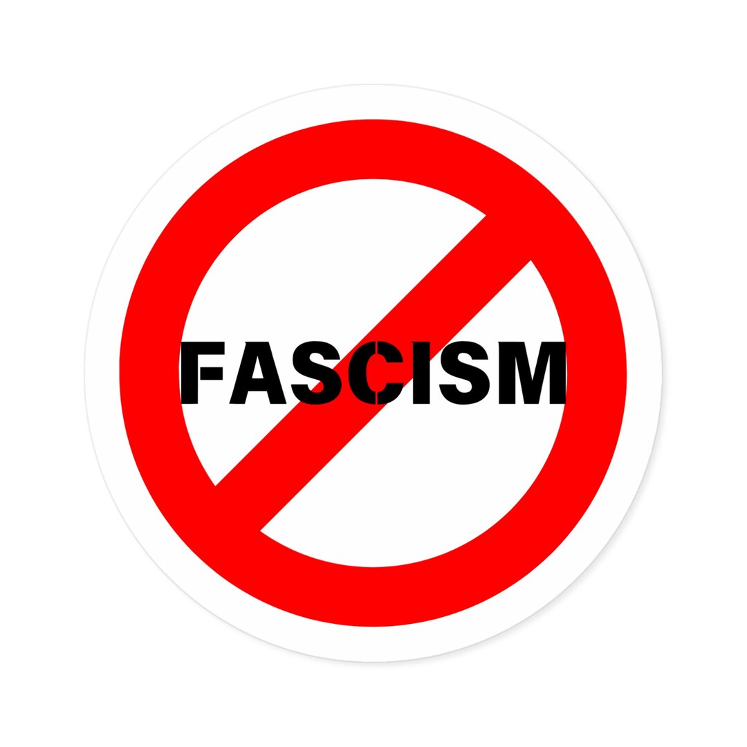 Protest Sticker, Round Stickers - Stop Fascism, Stop the Coup ...