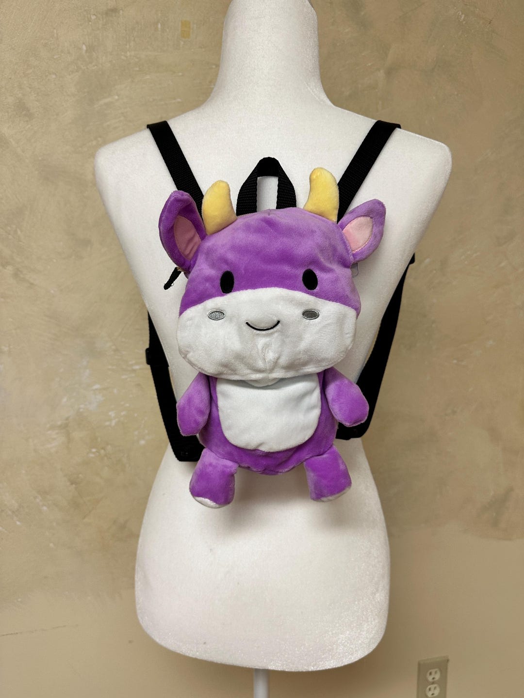 Upcycled Cow Stuffed Animal Backpack - Etsy