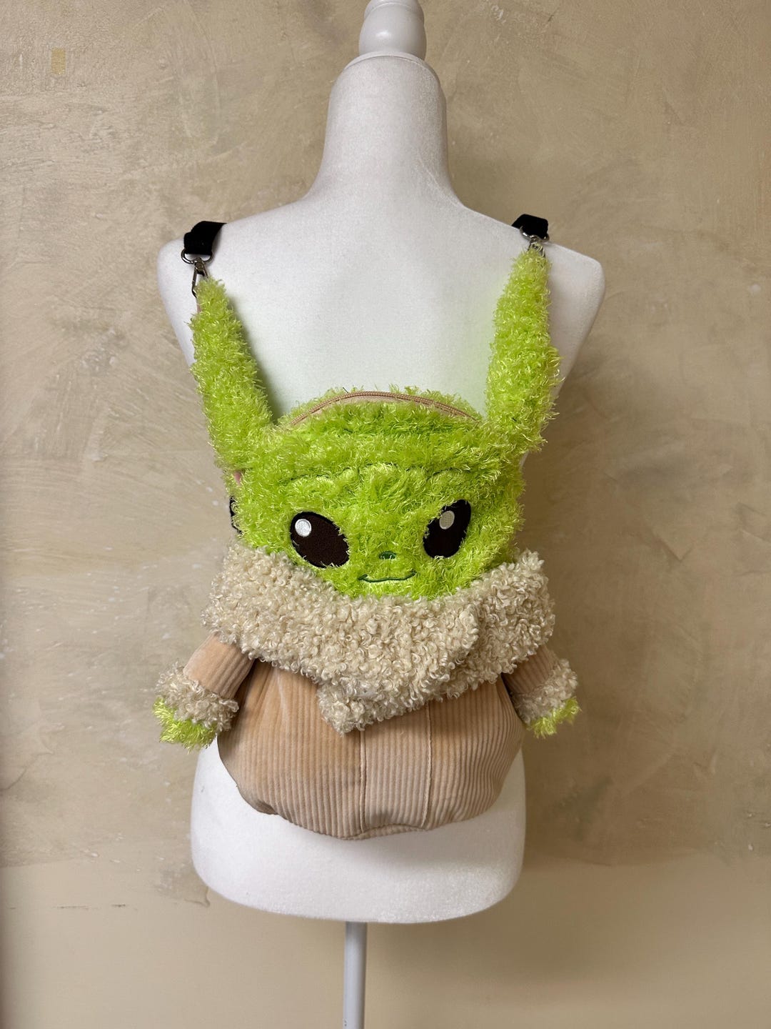 Upcycled Baby Yoda Stuffed Animal Backpack - Etsy