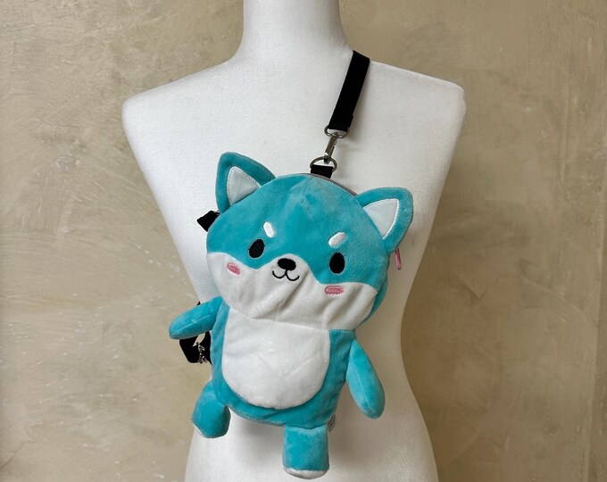 Upcycled Fox Stuffed Animal Bag - Etsy