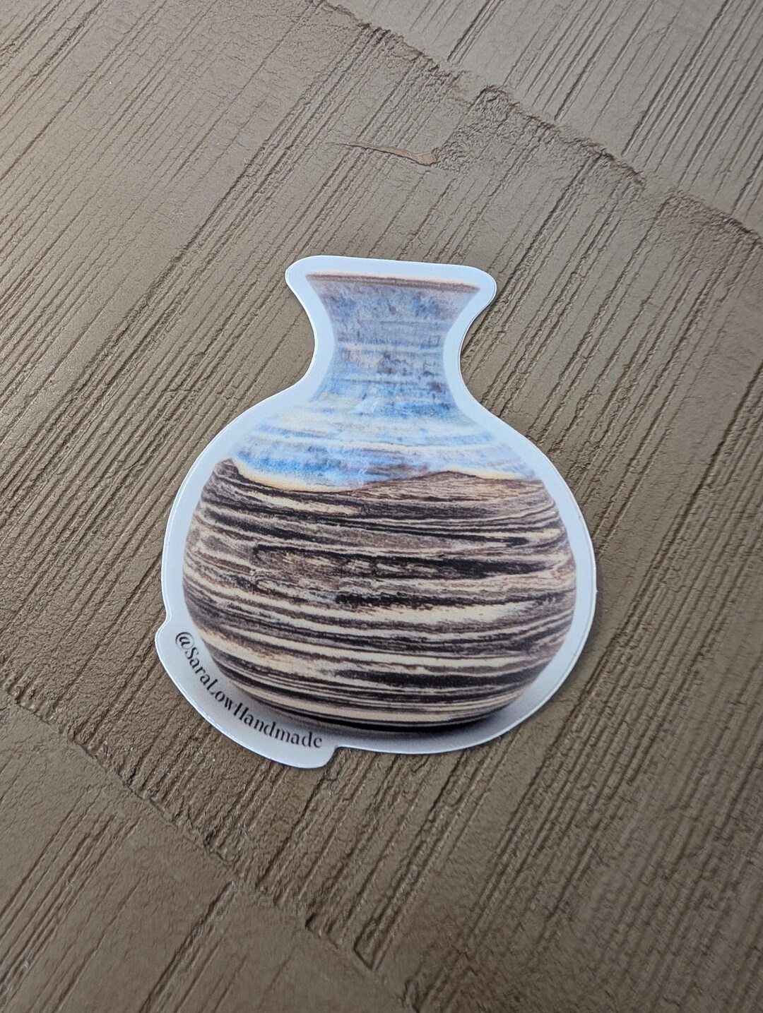Agateware Vase Sticker | Pottery Sticker | Ceramic Sticker | Pottery ...