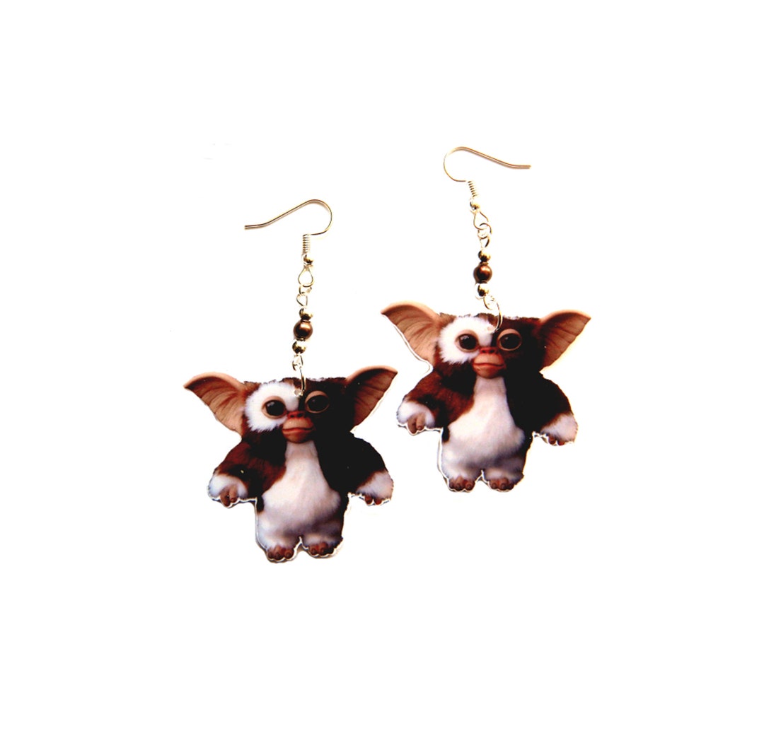 Gizmo Gremlins Acrylic Earrings Drop Dangle for Pierced Ears - Etsy UK