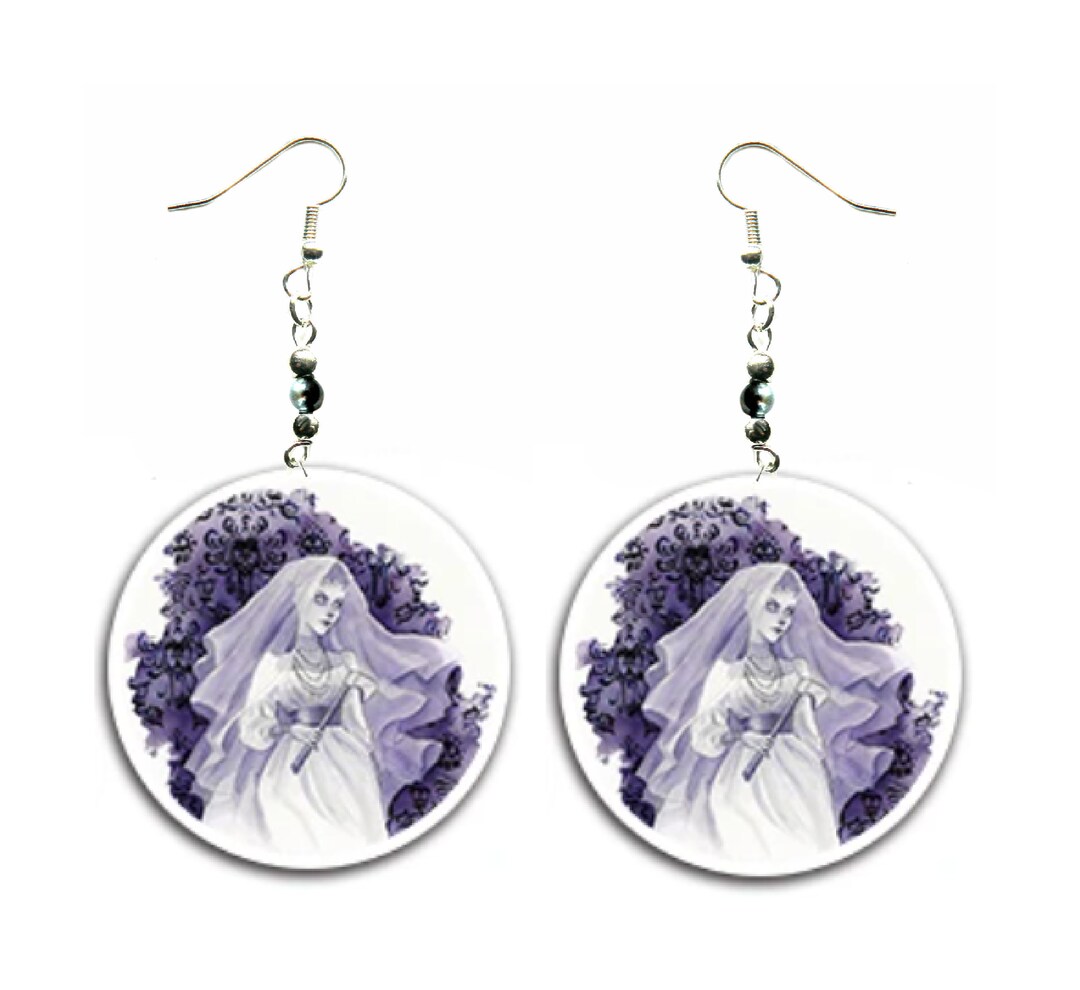 Haunted Mansion Melanie Ravenswood Bride Phantom Manor Acrylic Flatback ...