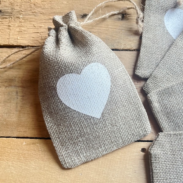 Hessian Bags - Etsy UK