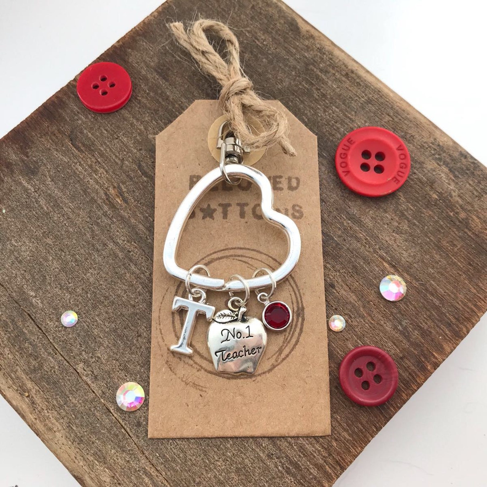 Teacher Keyring Personalised Keyring Keyring Teacher - Etsy UK