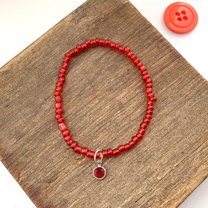 Red Protection Bracelet, Protection Bracelet, Red Bracelet, Red Bead ...