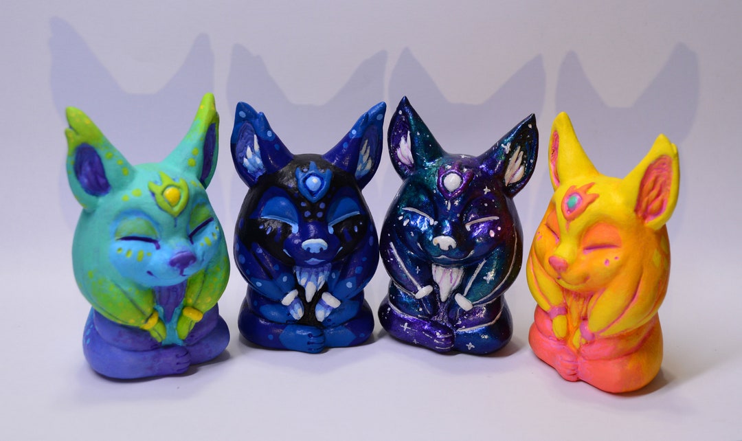 Lil Lynx Resin Toy - Etsy