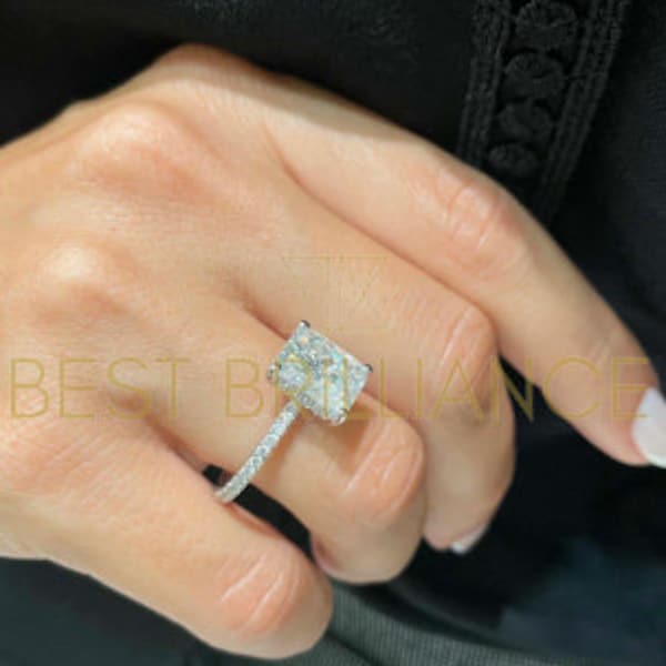 4 Ct Radiant Diamond - Etsy