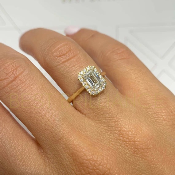 1.2 ct emerald cut diamond store