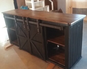 Primitive tv stand | Etsy