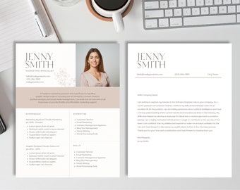 Resume & Cover Letter Template | Editable Resume Template | Editable Cover Letter Template ...