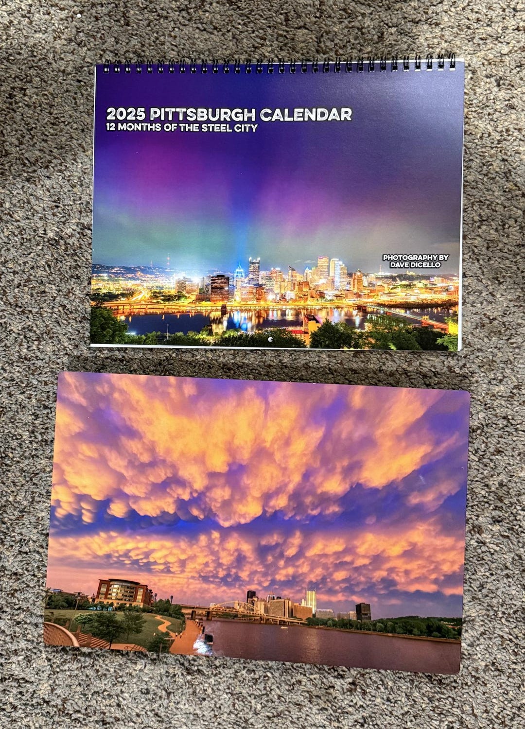 2025 Pittsburgh Calendar and 8x12 Metal Print Wall Calendar - Etsy