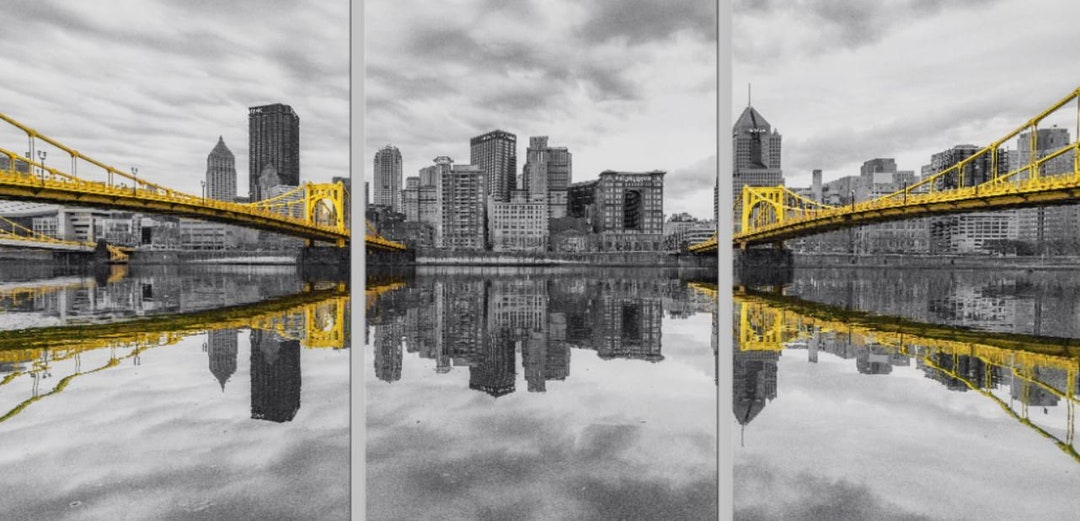 Black and Gold Bridges - Revisited - Pittsburgh Triptych - Various ...