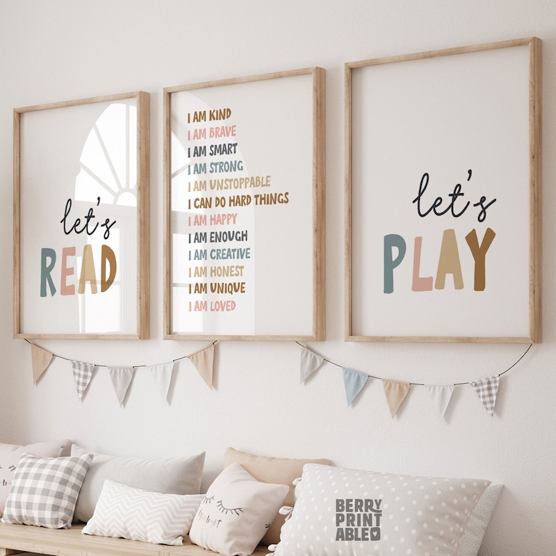 Playroom Pdf Signs - Etsy UK