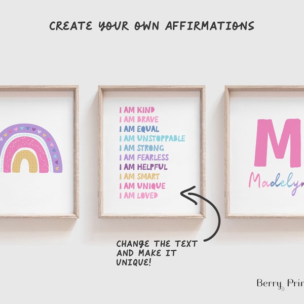 Affirmation Sign - Etsy