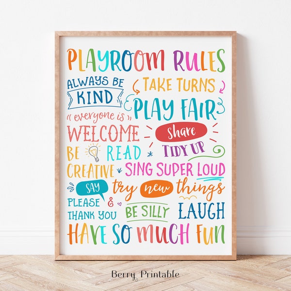 Room Rules for Girls - Etsy