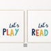 Playroom Rules Printable Wall Art, Kids Room Decor, Playroom Sign, Let ...