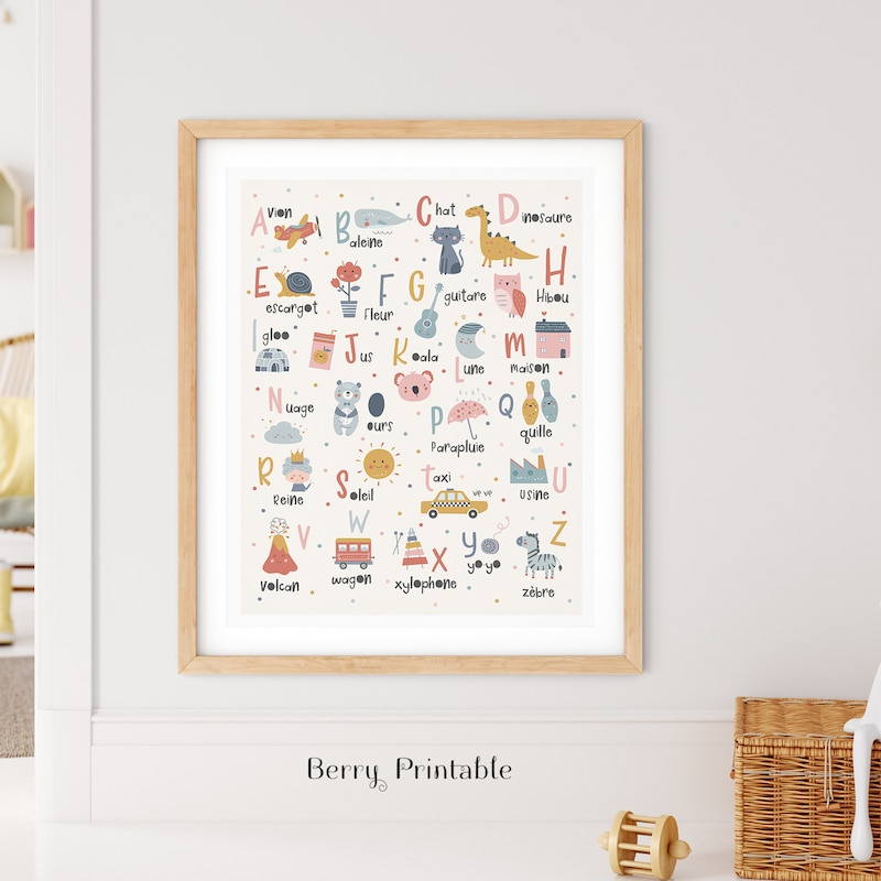 French Alphabet - Etsy