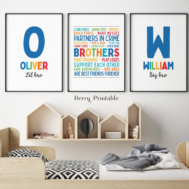 Brothers Room Decor - Etsy