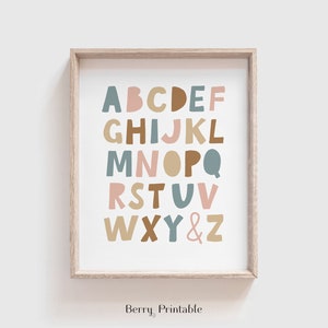 Neutral Classroom Decor Set of 6, Custom Sign, Learning Poster ...