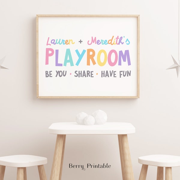 Playroom Sign - Etsy