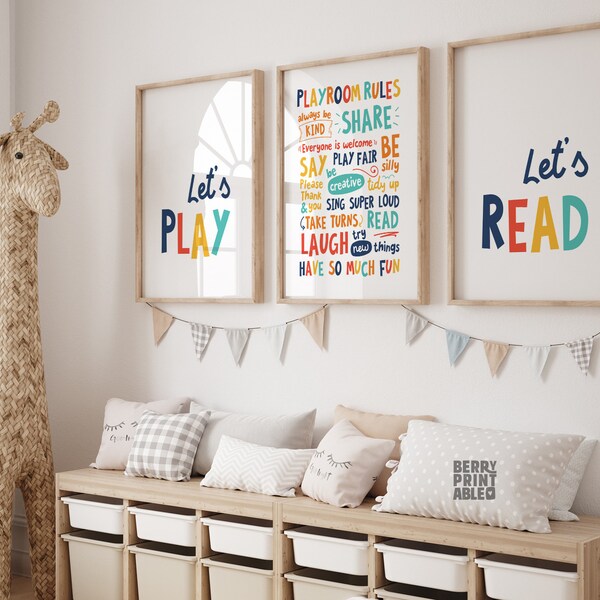 Playroom Sign - Etsy