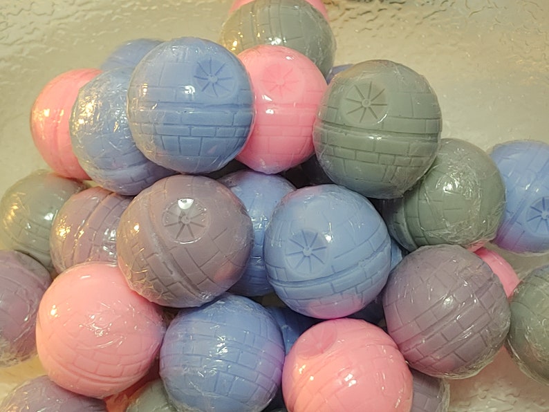 40 Star Wars Inspired Mini Death Star Soaps. Luxury Triple Butter Soap ...