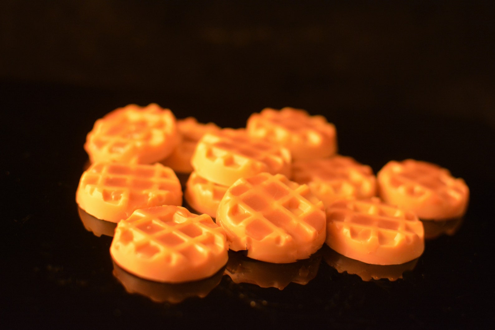Set of 20 Mini Eggo Waffles With Maple Syrup Party Favors. Made With ...