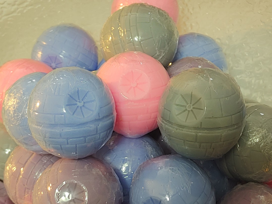 40 Star Wars Inspired Mini Death Star Soaps. Luxury Triple Butter Soap ...