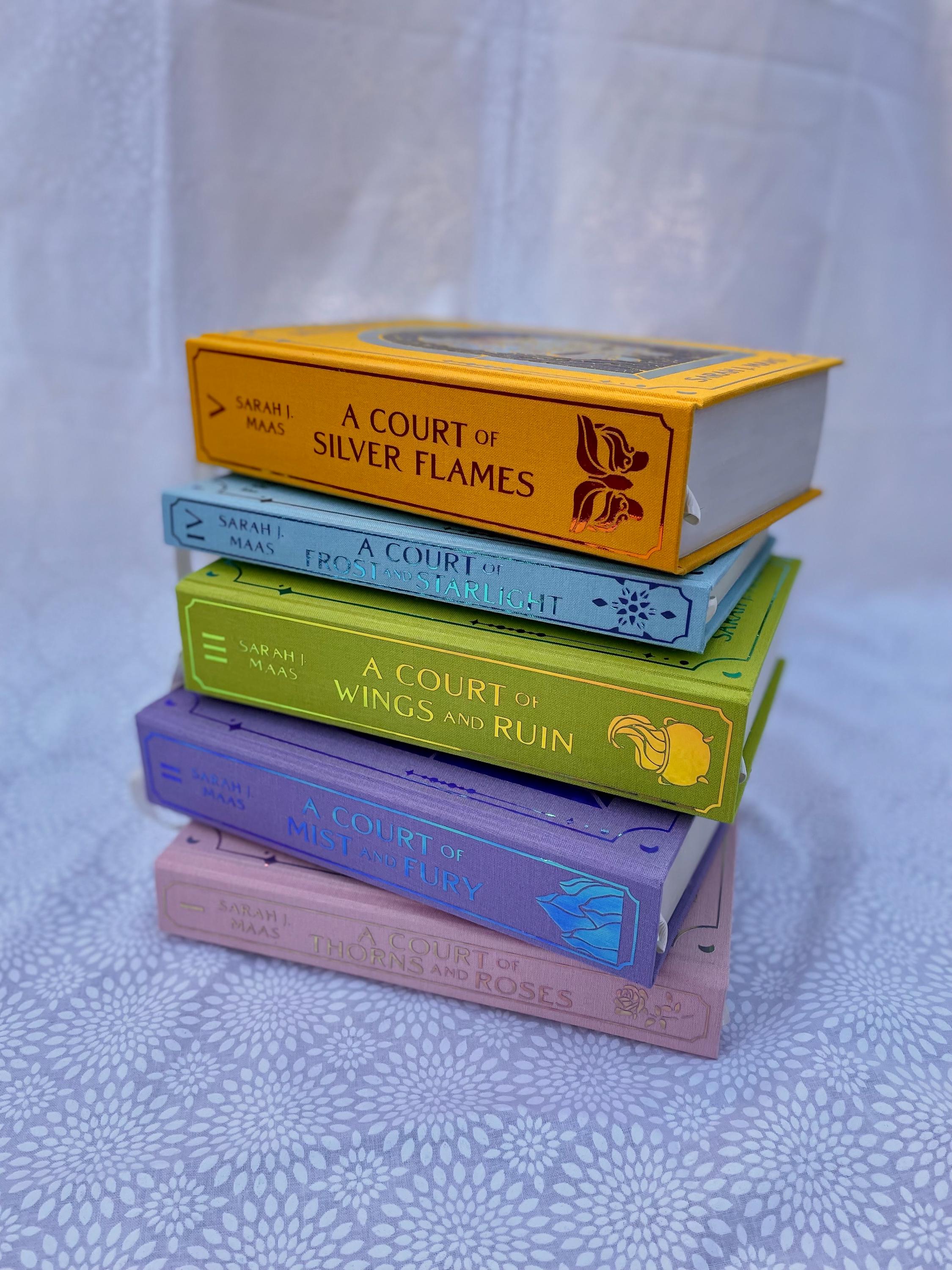 MADE TO ORDER | A Court of Thorns and Roses-full Series | Custom Bound ...