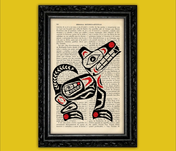 Native American Wolf Symbol