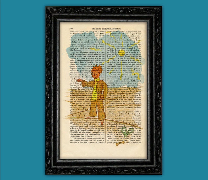 The Little Prince Draw Book Art Print Le Petit Prince Nursery | Etsy