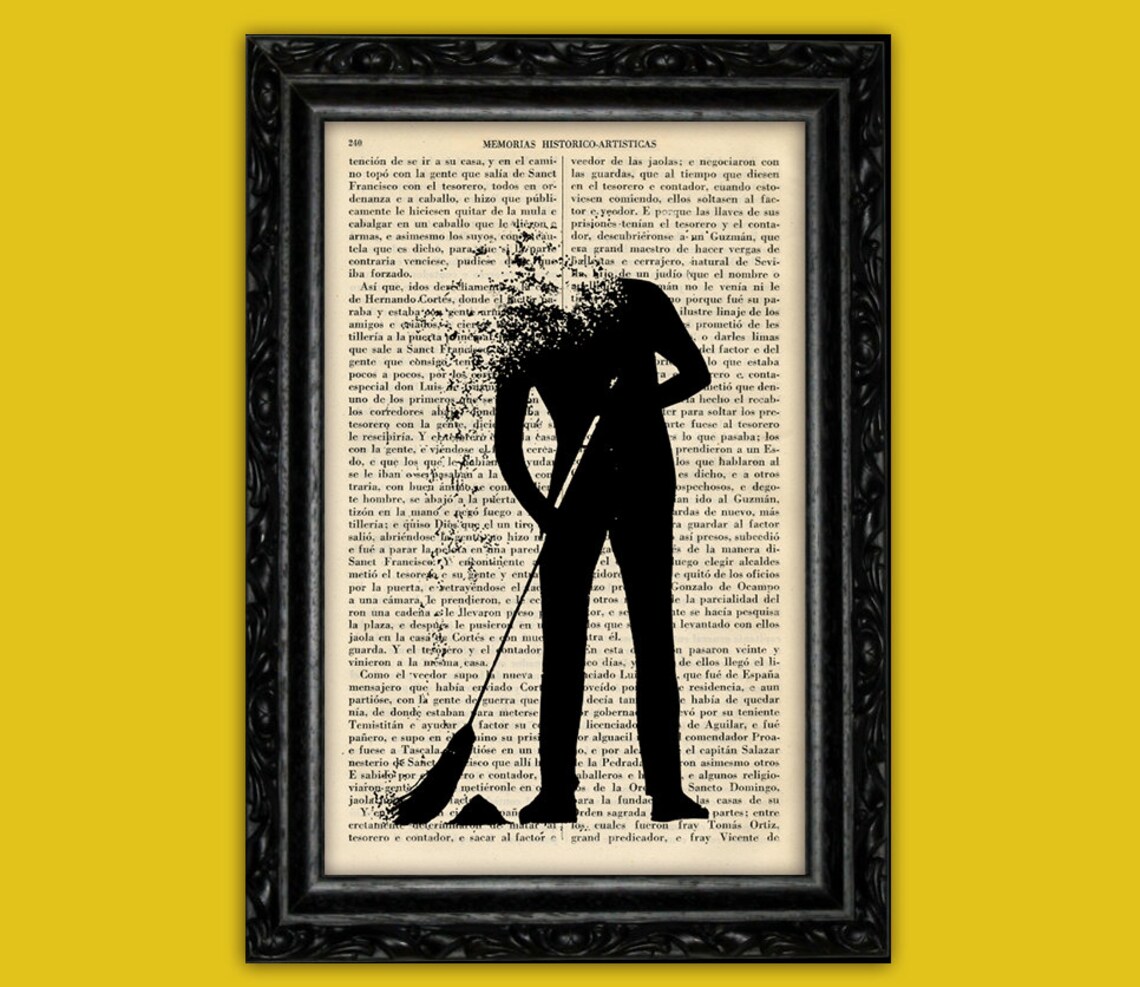 Sandman Pejac Streetart Book Art Print Poetic Graffiti Wall - Etsy
