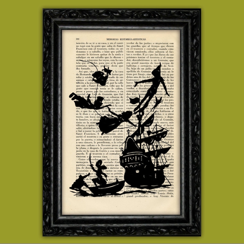 Peter Pan Art - Etsy