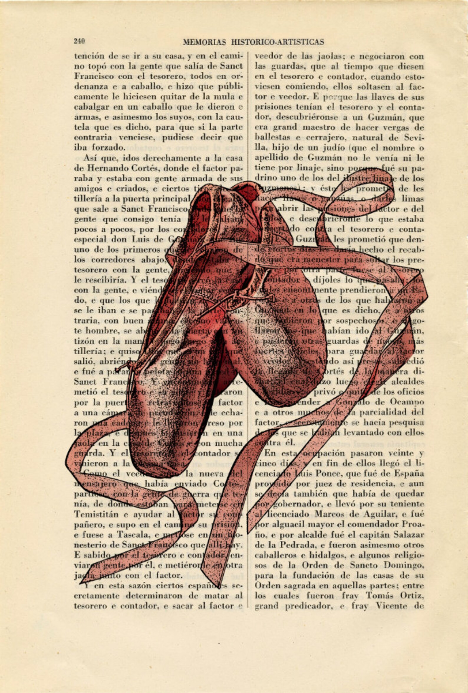 Ballerina Ballet Shoes Poster Dictionary Print Wall Art Shoe | Etsy