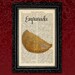 Empanada Art Print Food Vintage Kitchen Poster Dorm Room Print Gift ...
