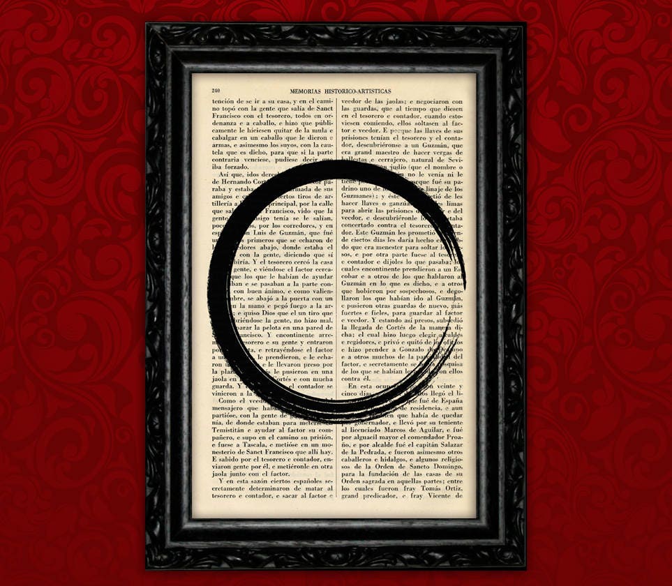 Enso Infinite Japanese Symbol Japan Traditional Universe | Etsy