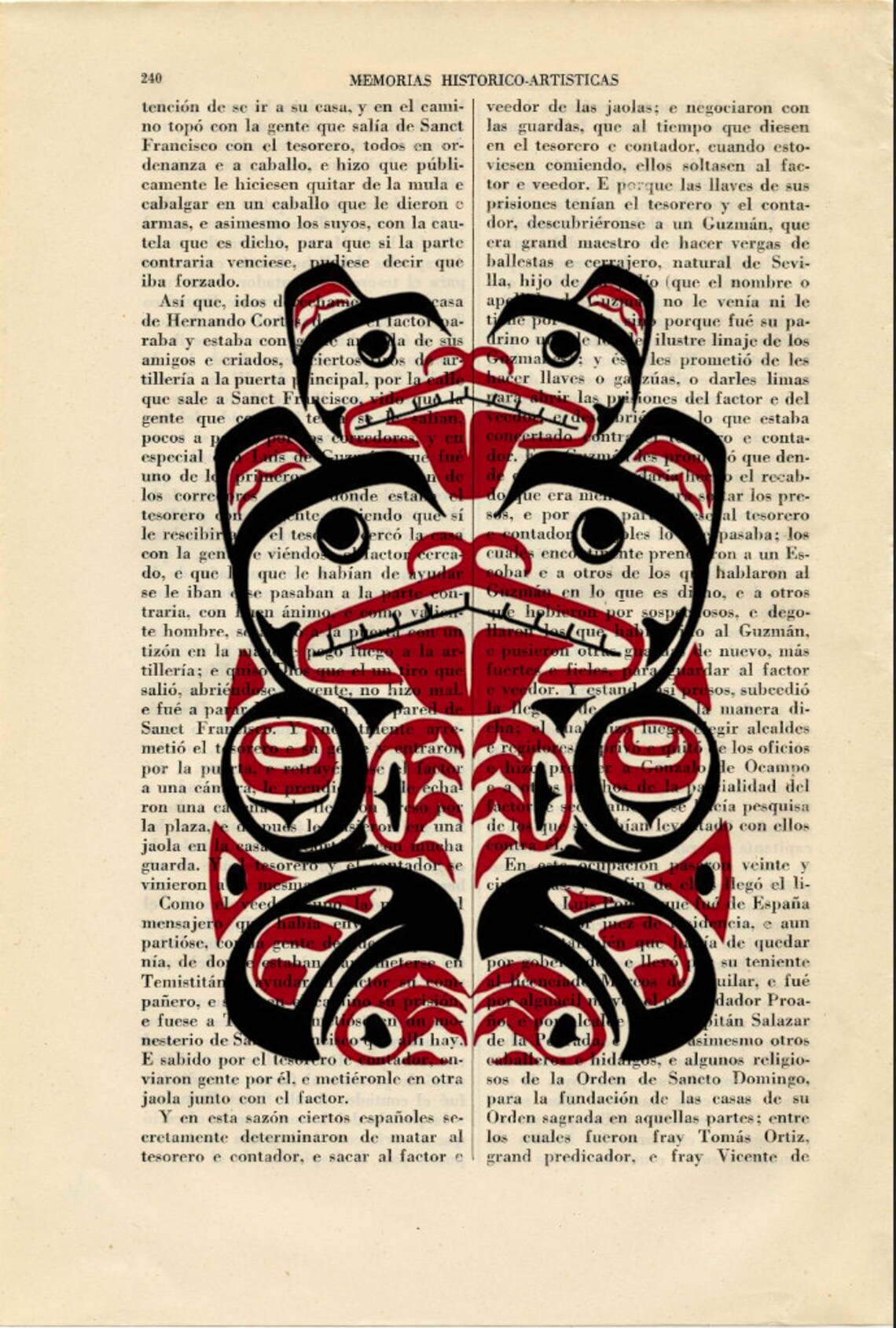 Bear Native American Art Nº4 Dictionary Art Print - Tribal Symbols ...