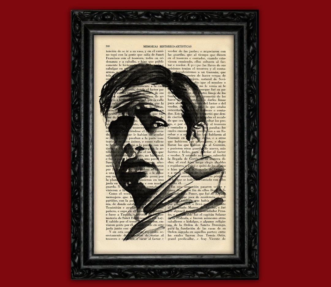 Marlon Brando Painting Print Poster Portrait Art Print the Godfather ...