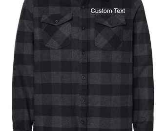 Custom Recycled Flannel Shirt - Etsy