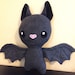 Stuffed Bat Plushie, Cute Custom Stuffed Bat - Etsy