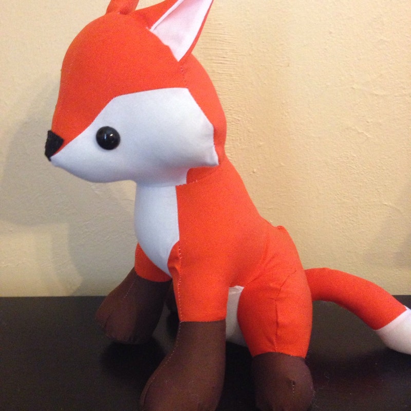Stuffed Fox - Etsy