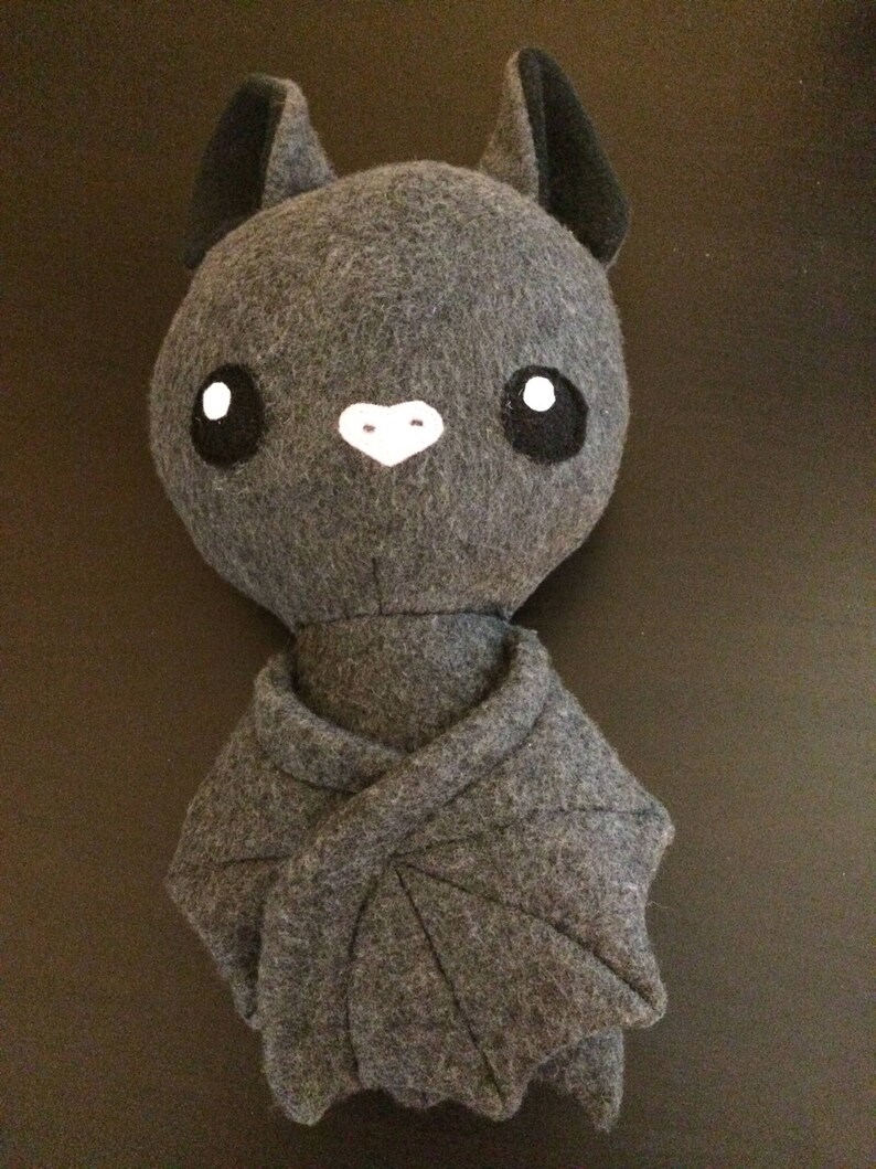 Stuffed Bat Plushie Cute Custom Stuffed Bat - Etsy