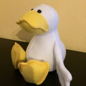 White Stuffed Duck, Pekin Duck, Toy - Etsy