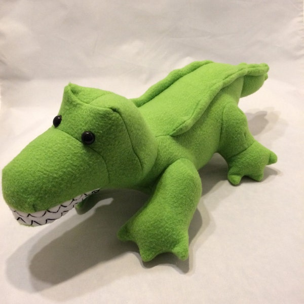Stuffed Crocodile - Etsy