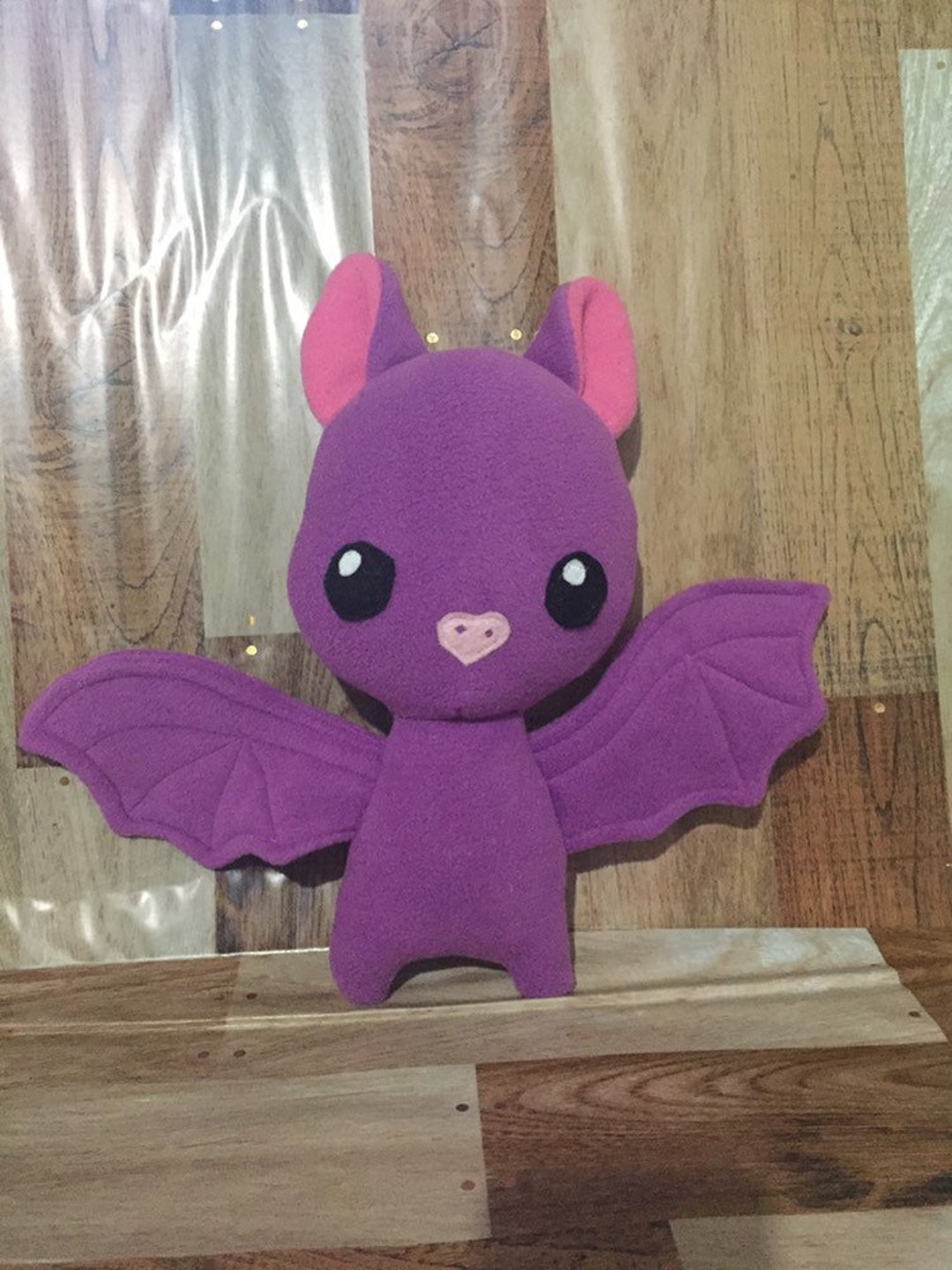 Stuffed Purple Bat,bat Plushie,bat Decor - Etsy