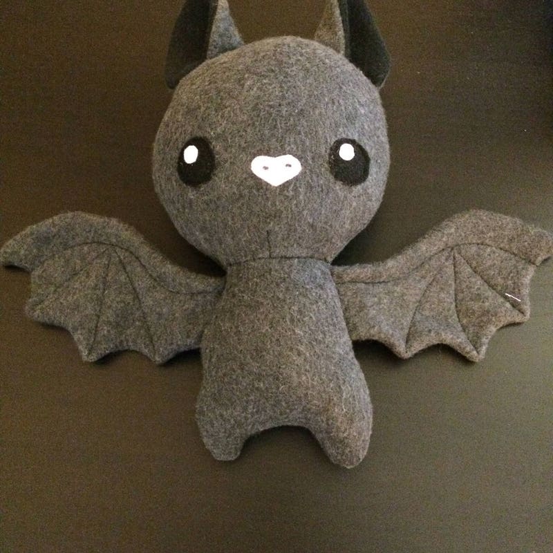 Bat Plushie - Etsy