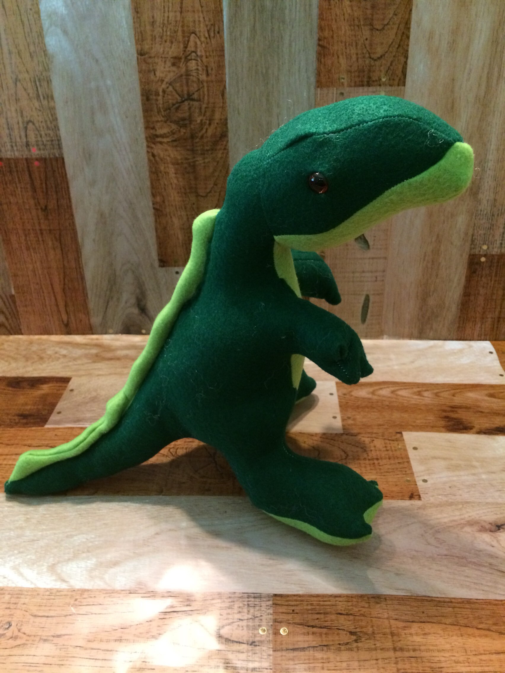 Stuffed dinosaur plushie green dinosaur dinosaur toy | Etsy